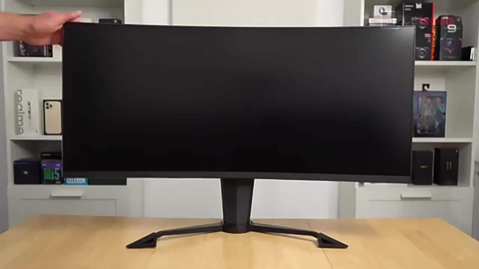 49 Inch Curved Design 4k 144hz Gaming Monitor Super Wide Computer ...
