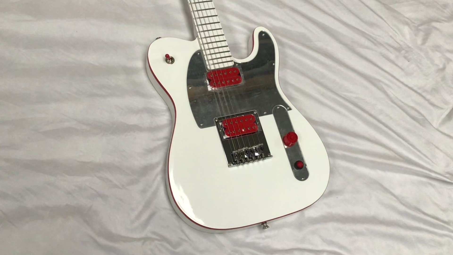 Fd-brand Tl-electric Guitar John5 With Mirror Pickguard Maple Neck And ...