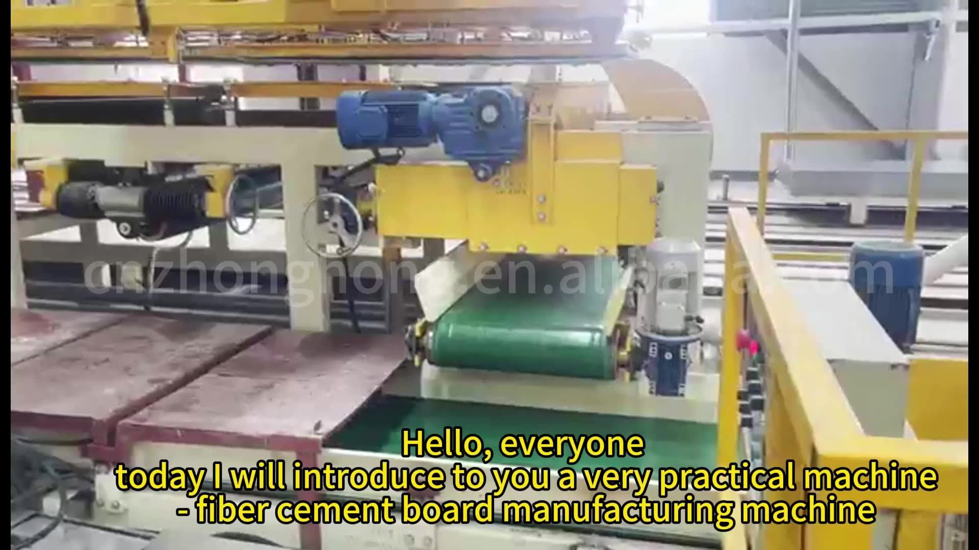 New Technology Hastheck Fiber Cement Board Machine No Asbestos Cement ...