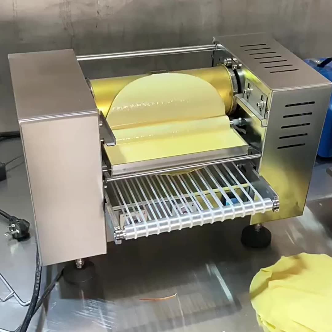 Commercial Thousand Layer Mini Cake Topper Machine Mille Pancake ...