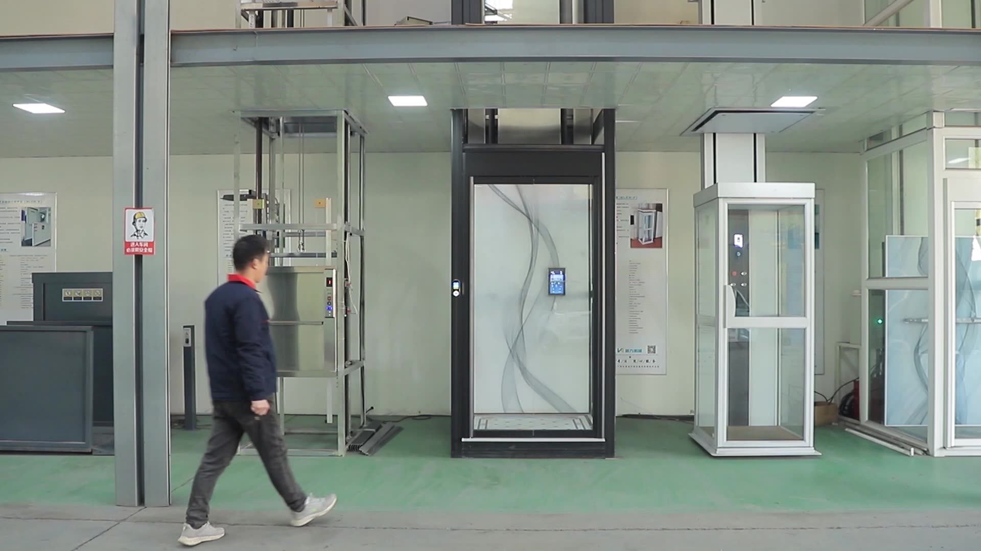 3-10m Lifting Height 3 Floor Small Residential Elevators Home Lift ...