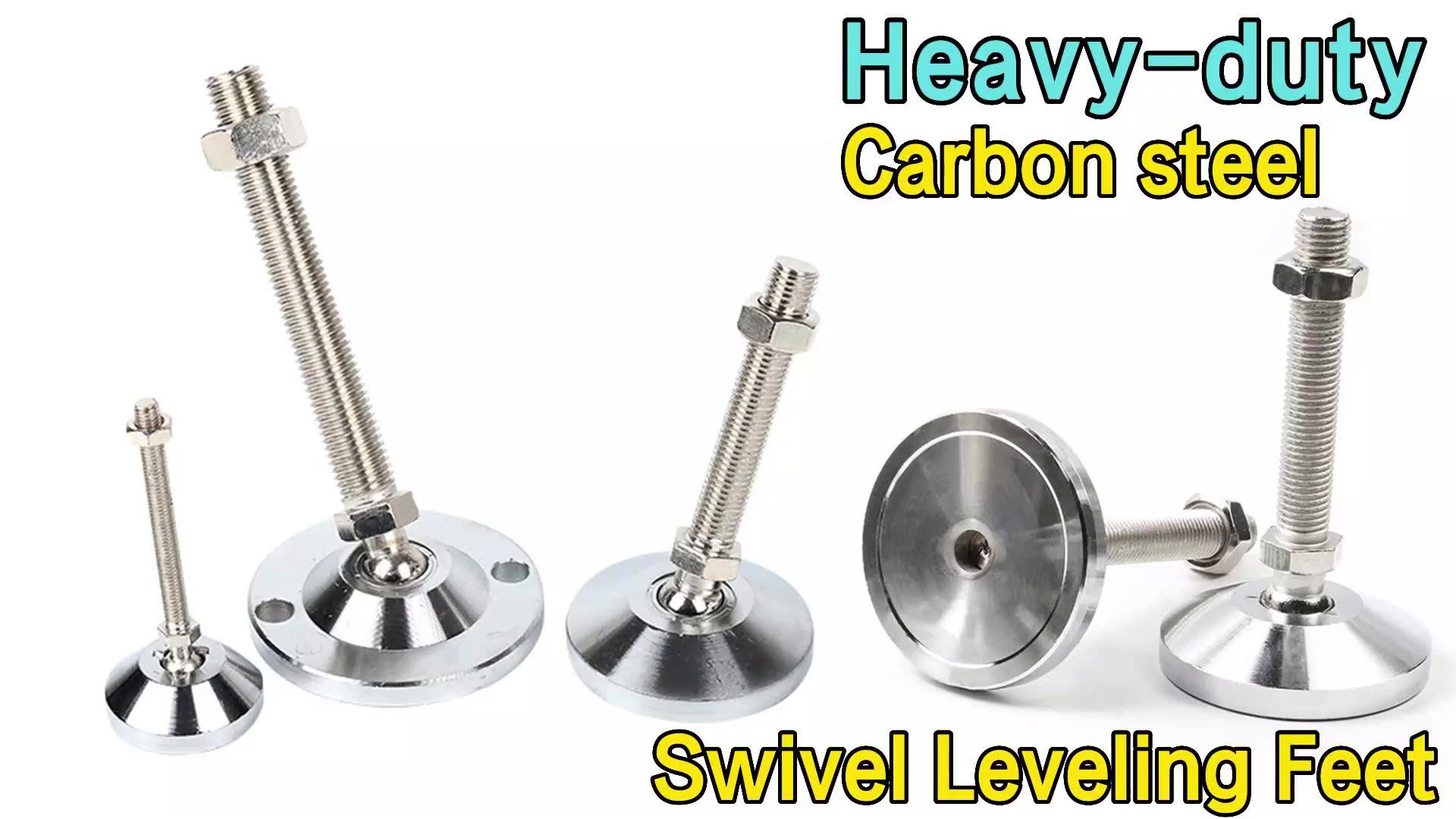 Customized Foot Cup Heavy Duty Swivel Support Foot Anti-shock Metal ...