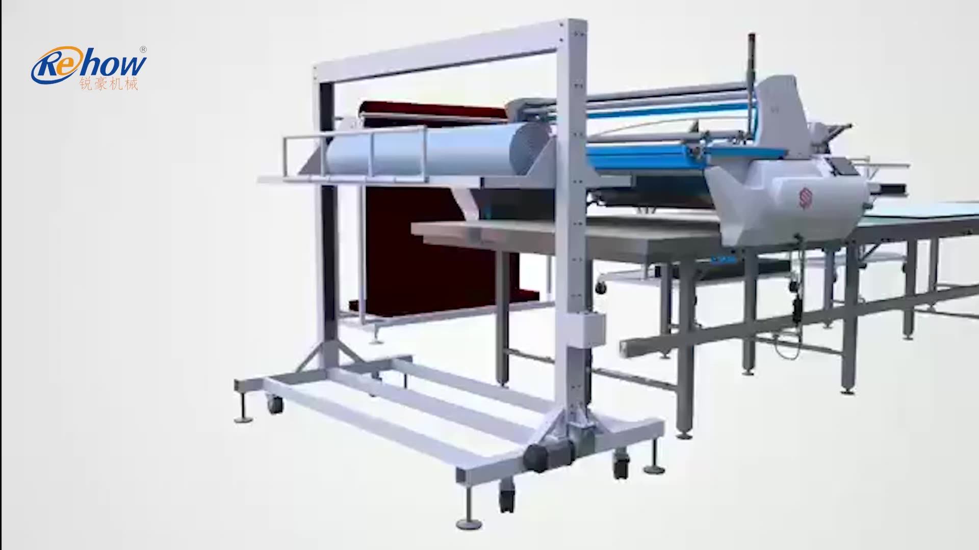 Cloth Spreader Automatic Fabric Spreader Machine - Buy Fabric Spreader ...