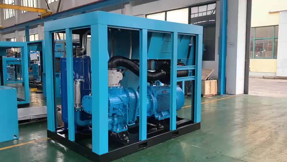 General Industrial Screw Air Compressor Manufacturer Two Stage ...