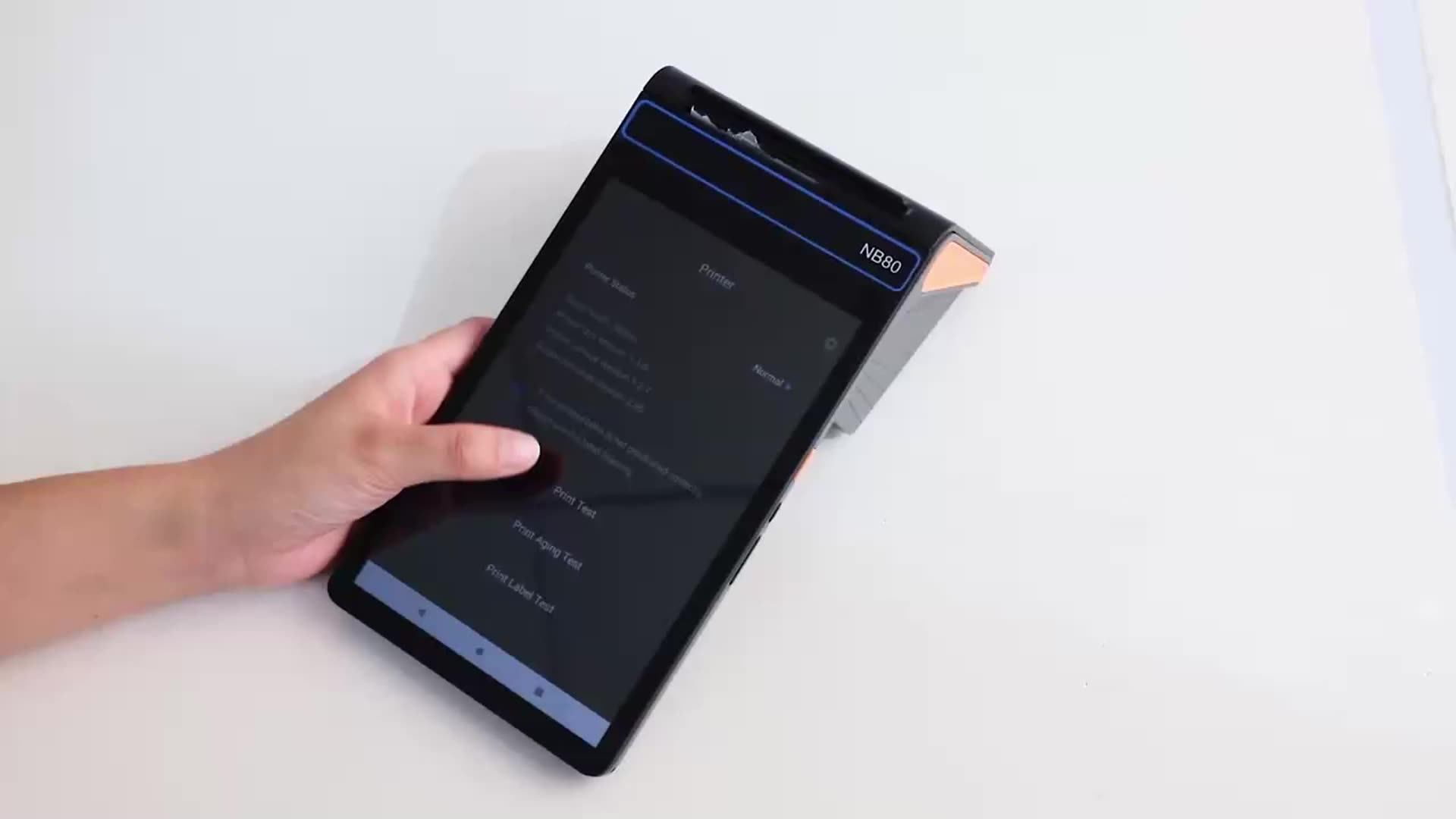 8 Inch Full Screen Pos Payment Billing Cash Register Mobile Payment ...