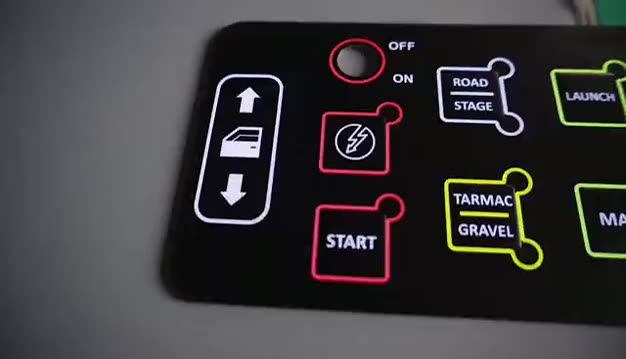 Custom Embossed Tactile Key Membrane Switch/keypad/keyboard With ...