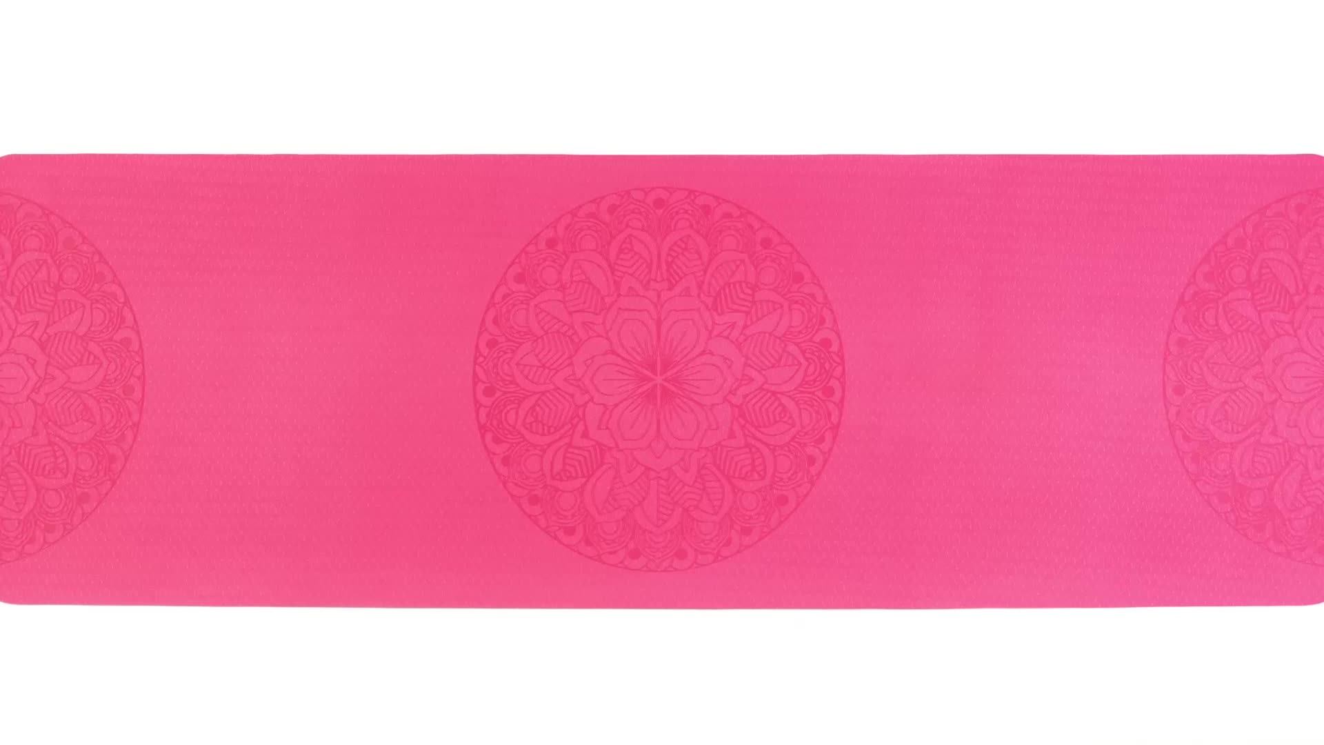 Sansd Custom Print Tpe Yoga Mats Cork Eco Friendly Private Label Non ...