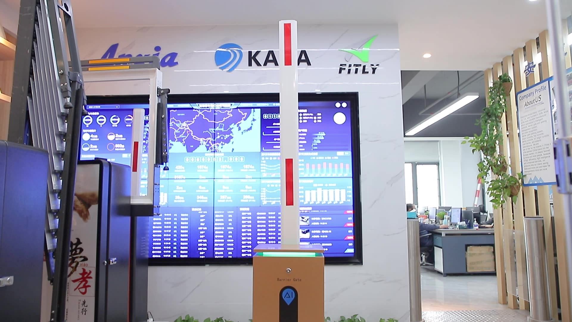 Automatic Car Smart Parking Gate System Road Gate Straight Boom Barrier ...