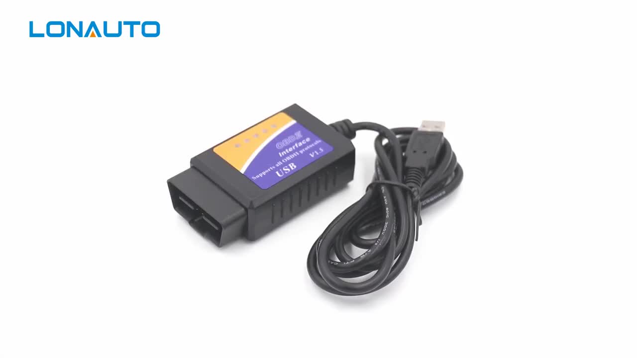Low Price Obd2 Elm327 V1.5 Usb Obd 2 Scanner Auto Diagnostic Tool ...