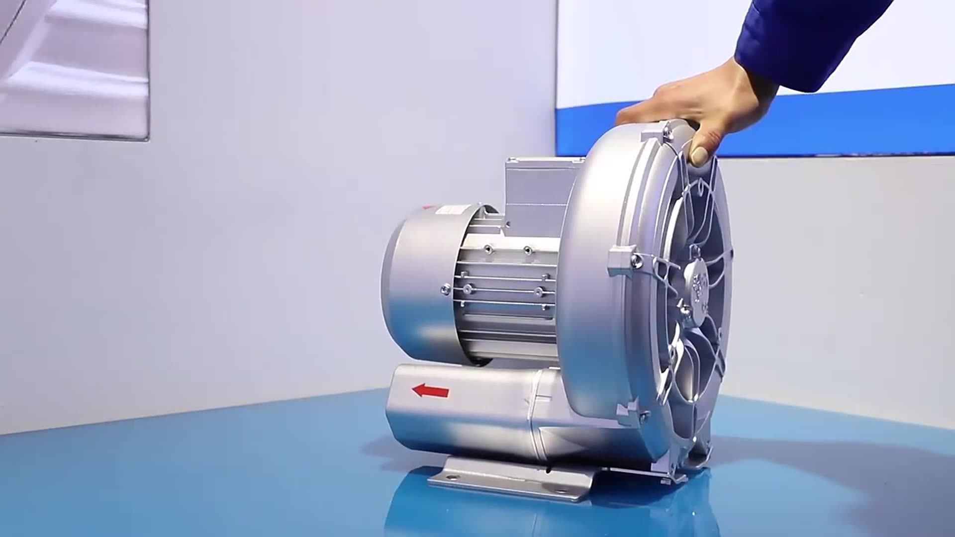 3hp Single Stage High Pressure Industrial Biofloc Ring Blower 1hp ...