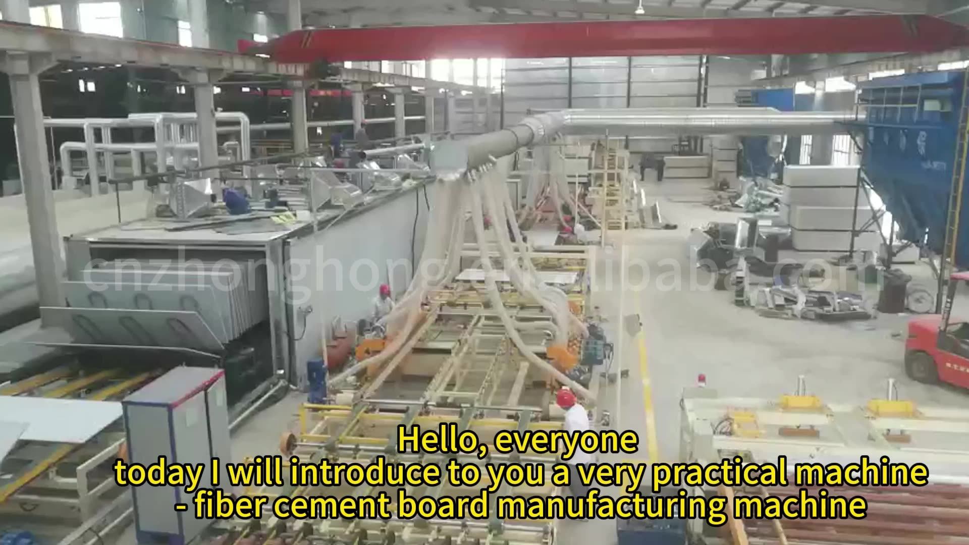 Fiber Cement Board Precast Prestressed Concrete Hollow Core Slab Making ...