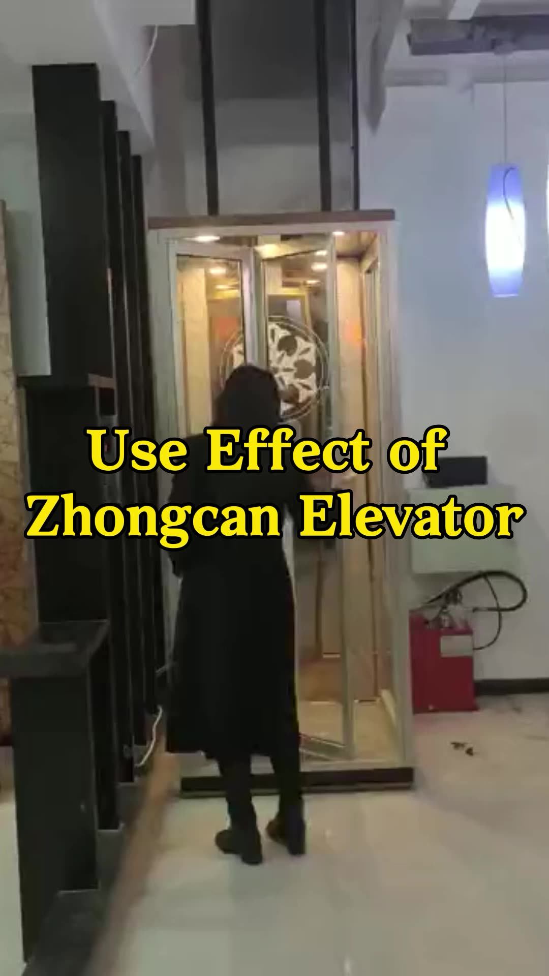 Home Mini Elevator Lift/vertical Hydraulic Small Elevator For 2 Person ...