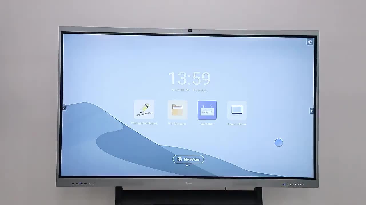 85 Inch Interactive Panel School Classroom White Board Smart Board 4k ...