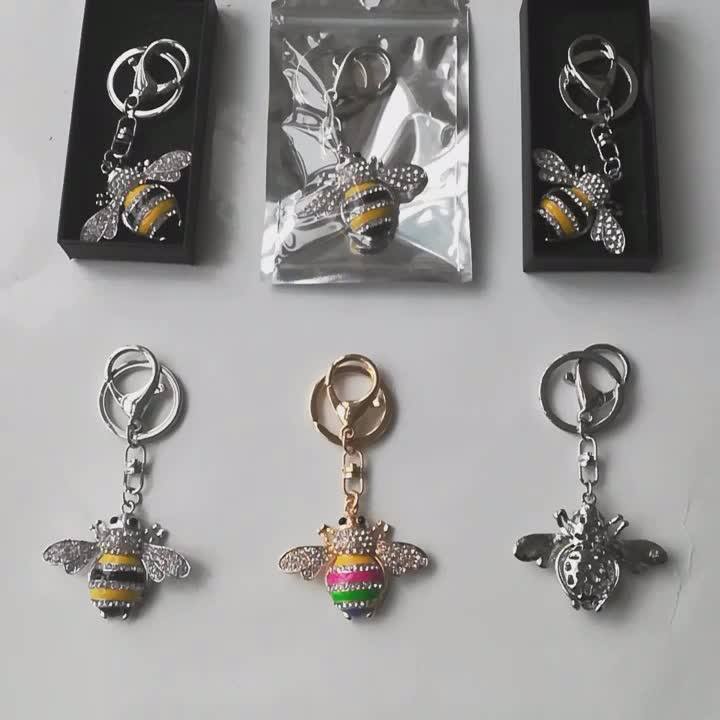 Hot Sale Bee Keychain And Bee Key Ring And Bee Key Chain - Buy Bee Key ...