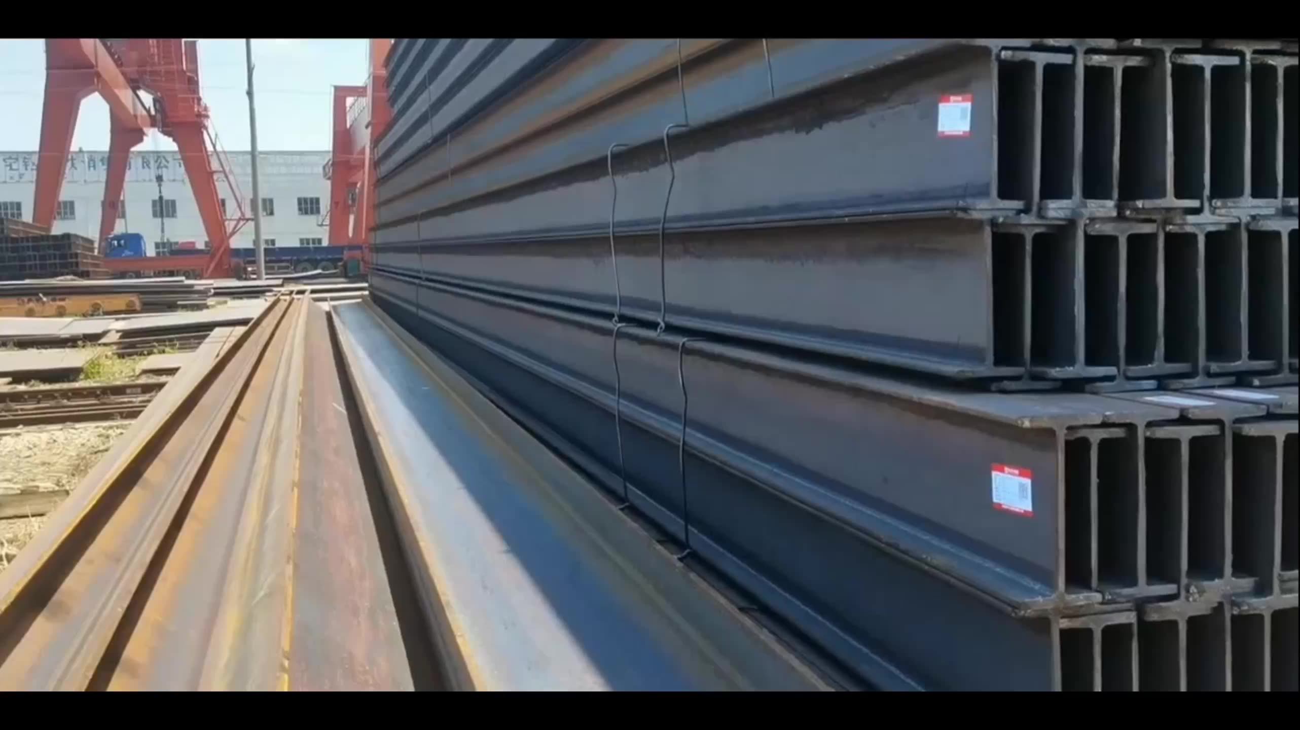 H Beam Section Galvanized A36 S275 Ss400 Jiss355 S355jr Ipe Hot Rolled Prime Structural Steel ...