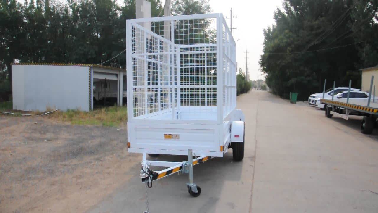 Small Car Camping Cargo Box Utility Trailer For Sale - Buy Box Trailer ...