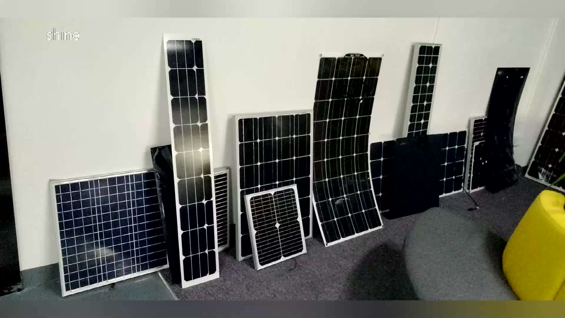High Efficiency Pv Flexible Solar Module 300w 310w 320w 330watt 350w ...