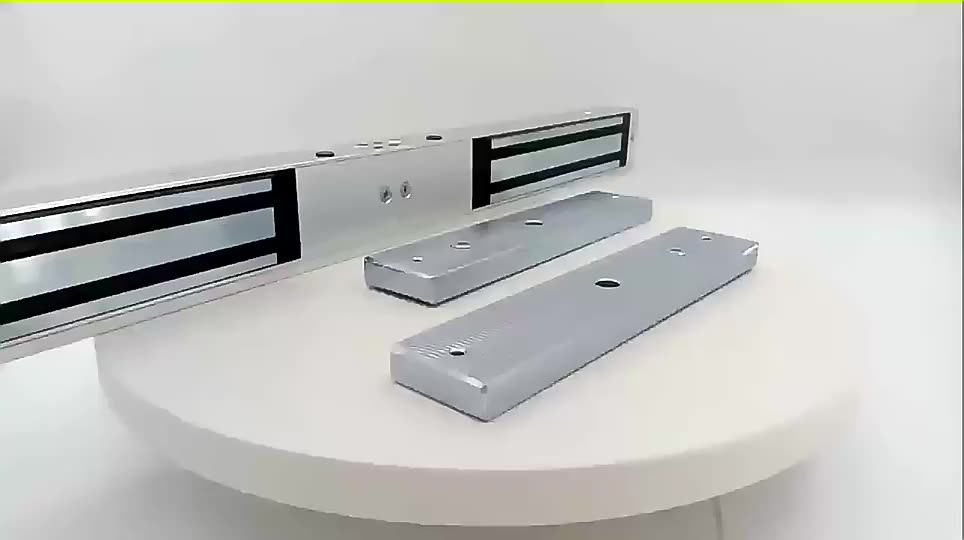 Fine 350kg 800lbs Double Door Electromagnetic Lock Built In Led,Sensor ...