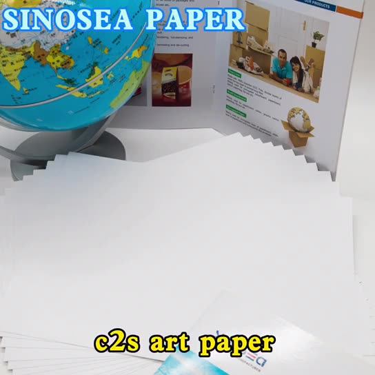 High Quality C1s 250 / 300/ 350/ 400 Gsm White Ivory Board Paper / Fbb ...