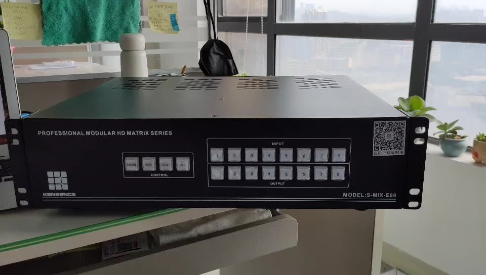 Kensence 8x8 16x16 32x32 Matrix Video Switchers Hdbaset Hdmi Matrix ...