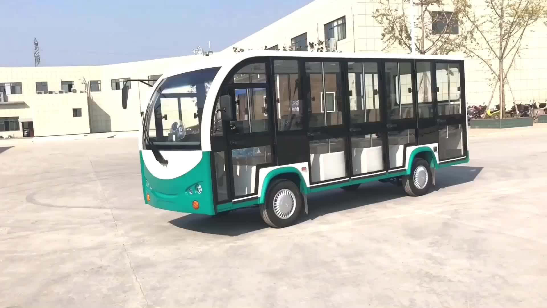 18 Passengers School Electric Shuttle Bus - Buy School Shuttle Bus ...