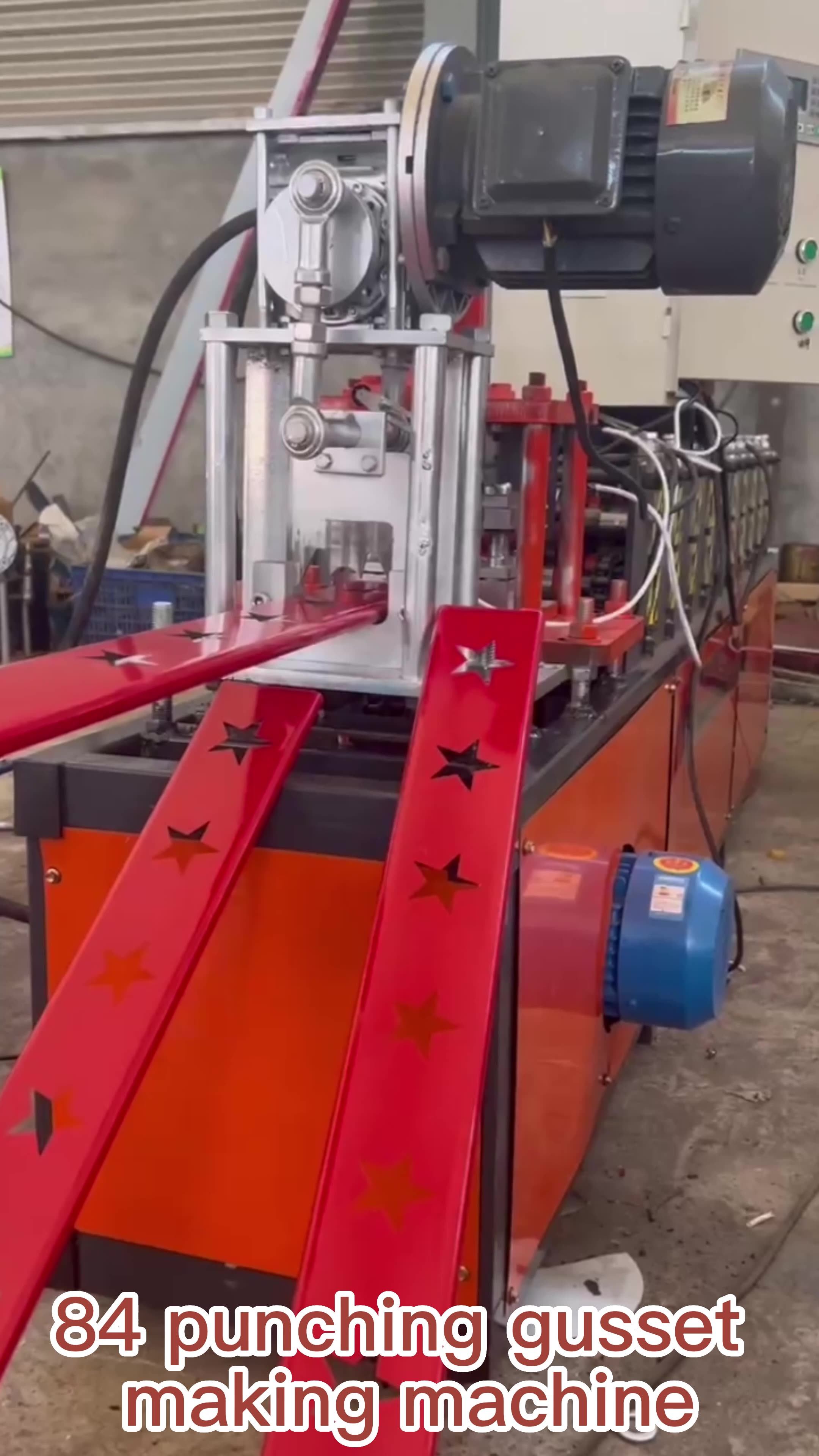 C84 Rounded Corners Ads Gusset Making Machine Best Price Gusset Tile ...