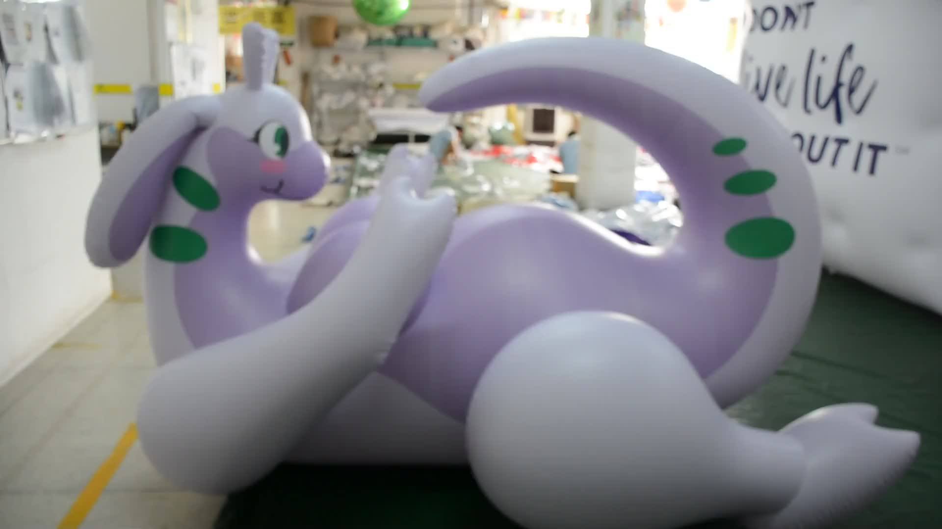2m Hongyi Laying Inflatable Goodra Dragon With Sph Toy For Sale - Buy ...