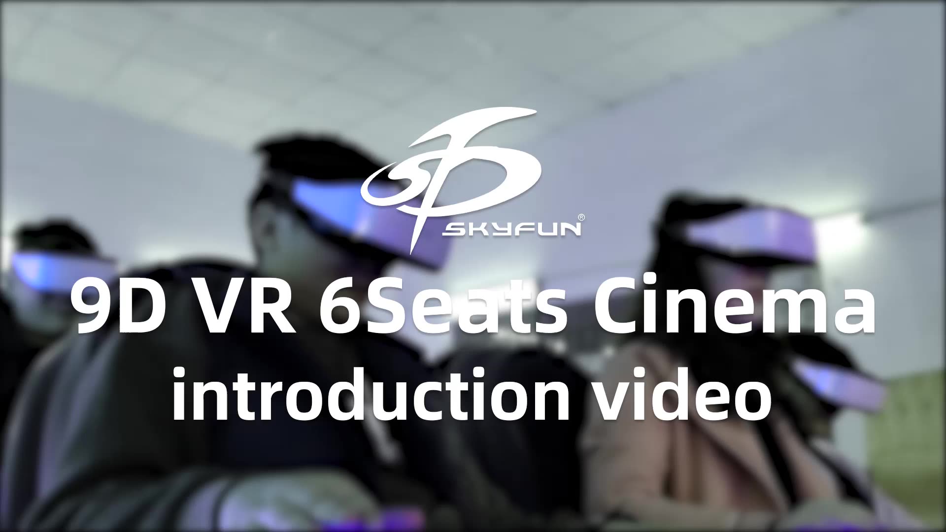 Indoor Amusement 9d Virtual Reality Cinema Vr 6 Seats Chair Cinema Multiplayer Vr Simulator ...