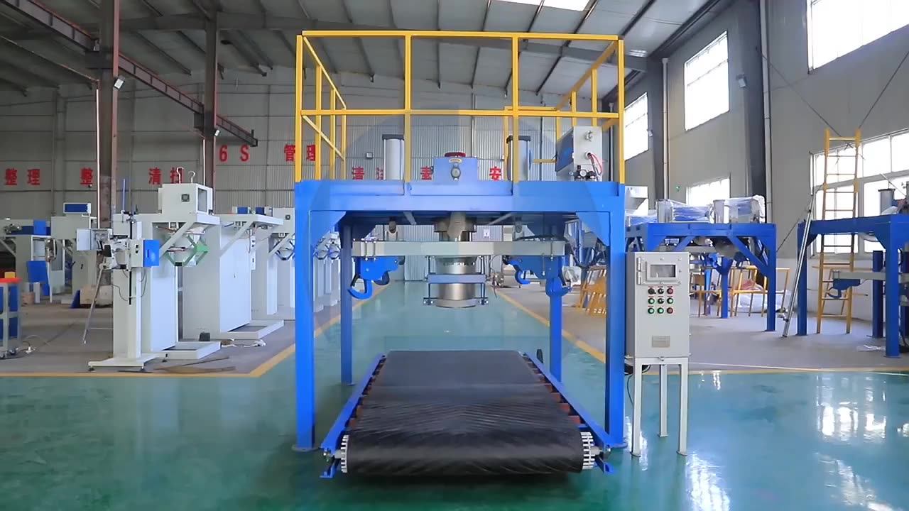 Automatic Belt Conveyor 500kg 1000kg 2000kg Fibc Jumbo Bag Salt ...