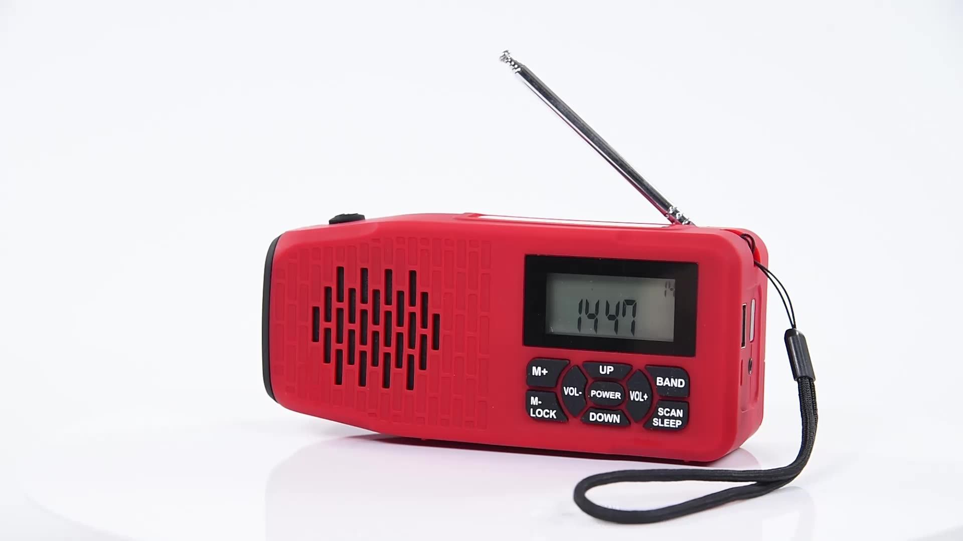 Xsy-098d 2020 Solar Crank Internet Fm Radio Kit Receiver Wifi 18650 ...