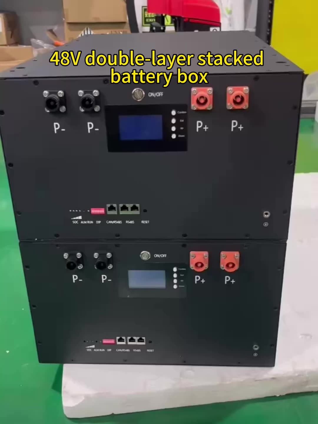 10kwh 15kwh 20kwh Rack Stackable Empty Lithium Battery Box Lifepo4 ...