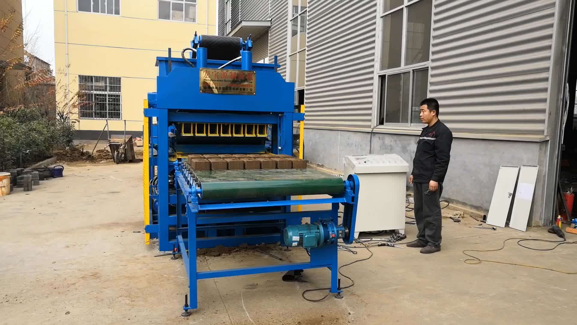 Makiga Hby7-10 Compressed Soil Interlocking Brick Making Machine Price ...