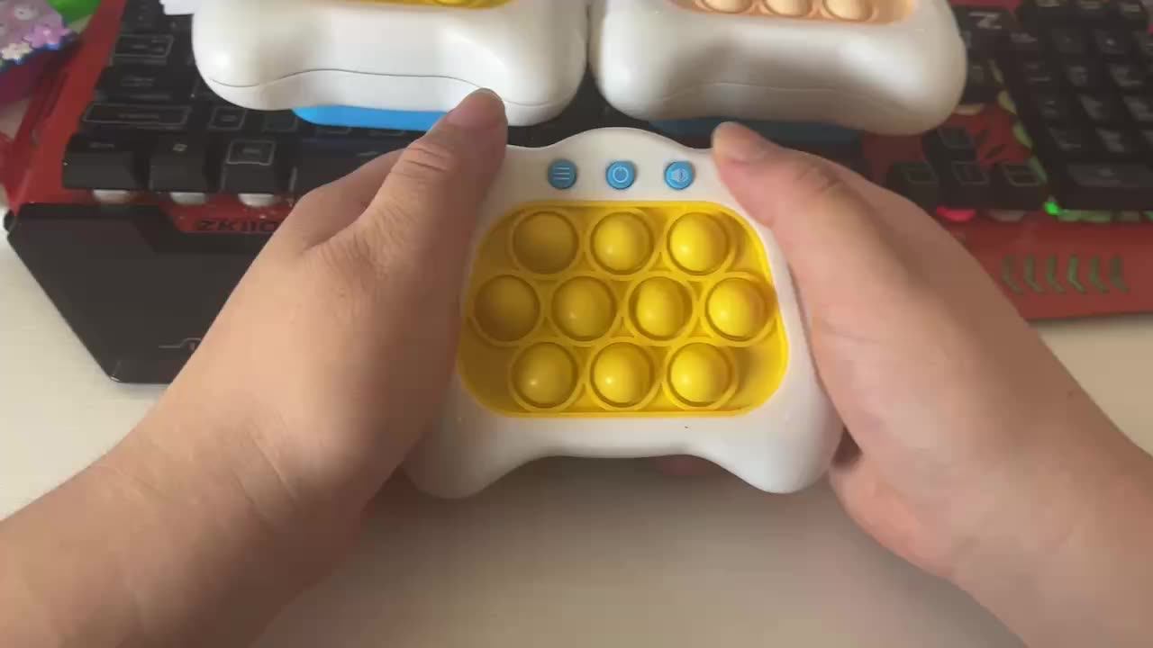 2024 New Quick Pop Light Up Console Game Fast Push It Fidget Toy Quick ...
