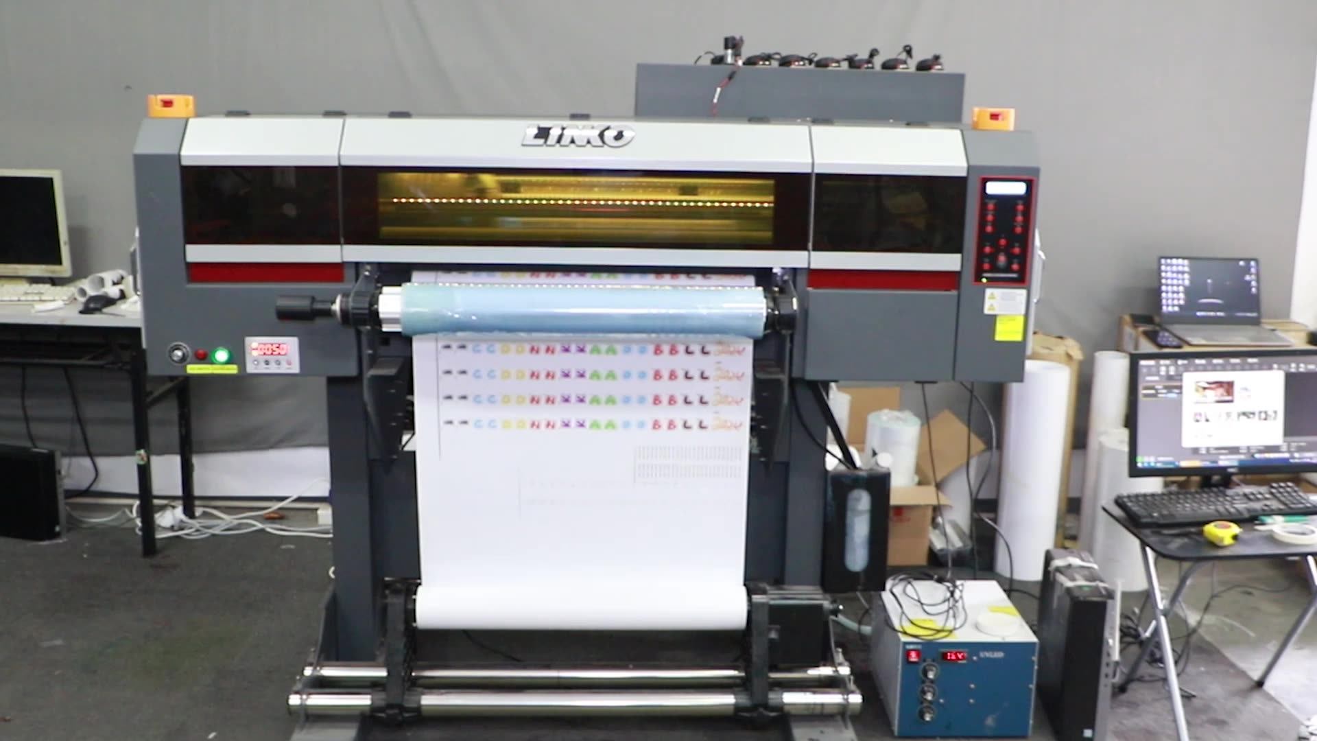 A2 Large Crystal Dtf Printer 420mm Automatic Uv Sticker Film Transfer ...