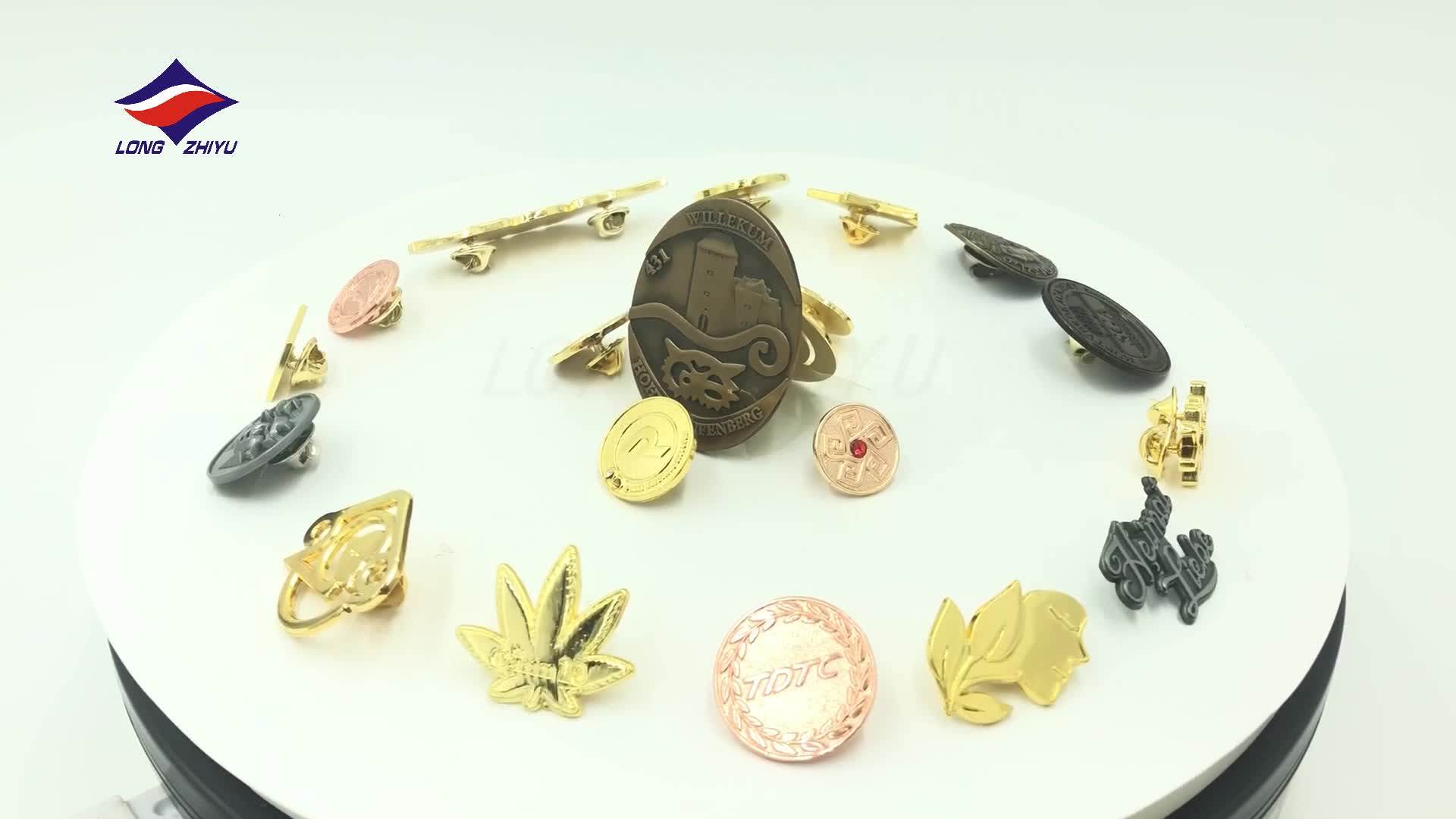 Longzhiyu 14 Years China Custom Pin Badge Maker Professional Customized ...