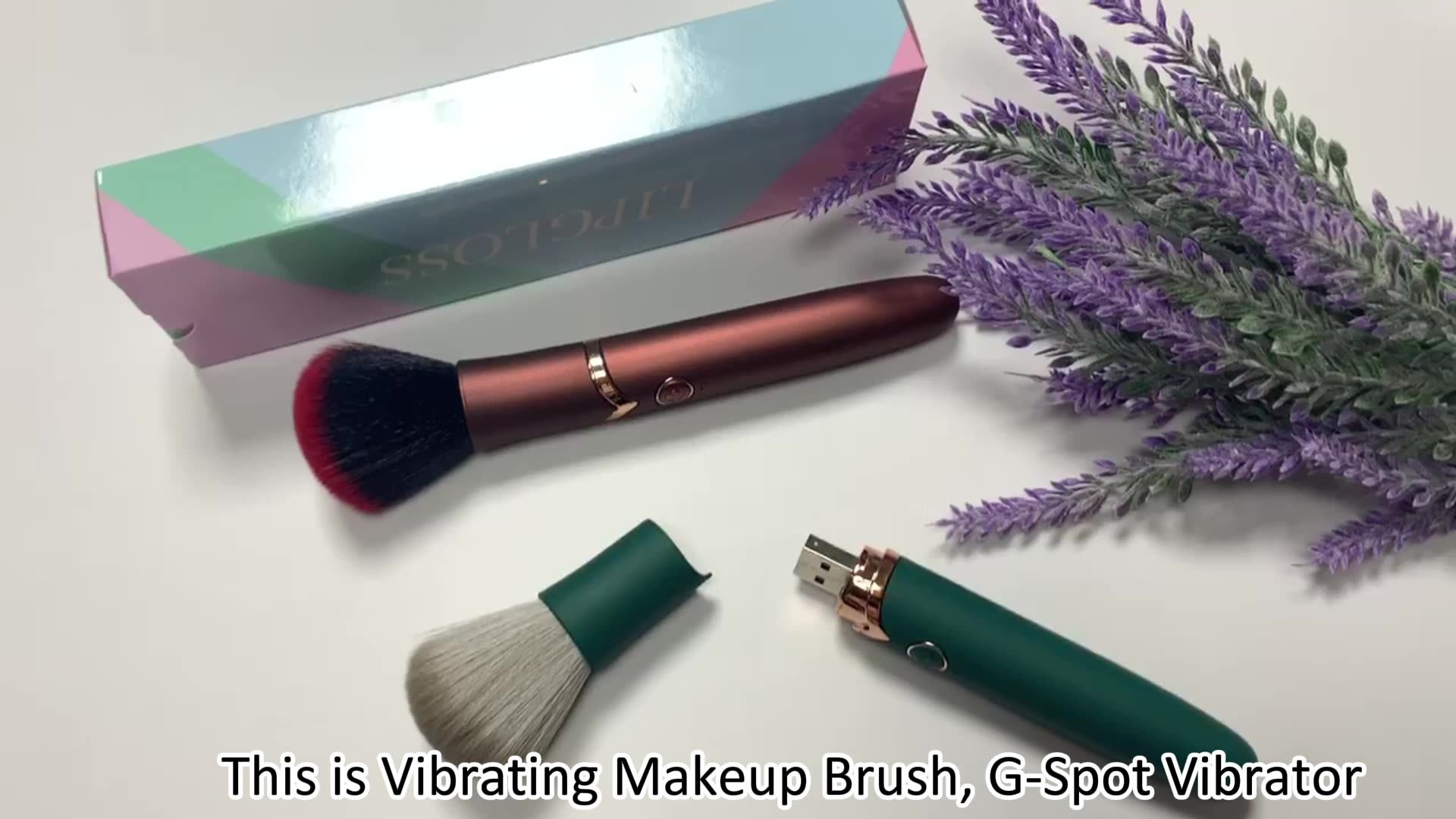 Wholesale Electric Vibration Vibrating Makeup Brush Mini Bullet ...