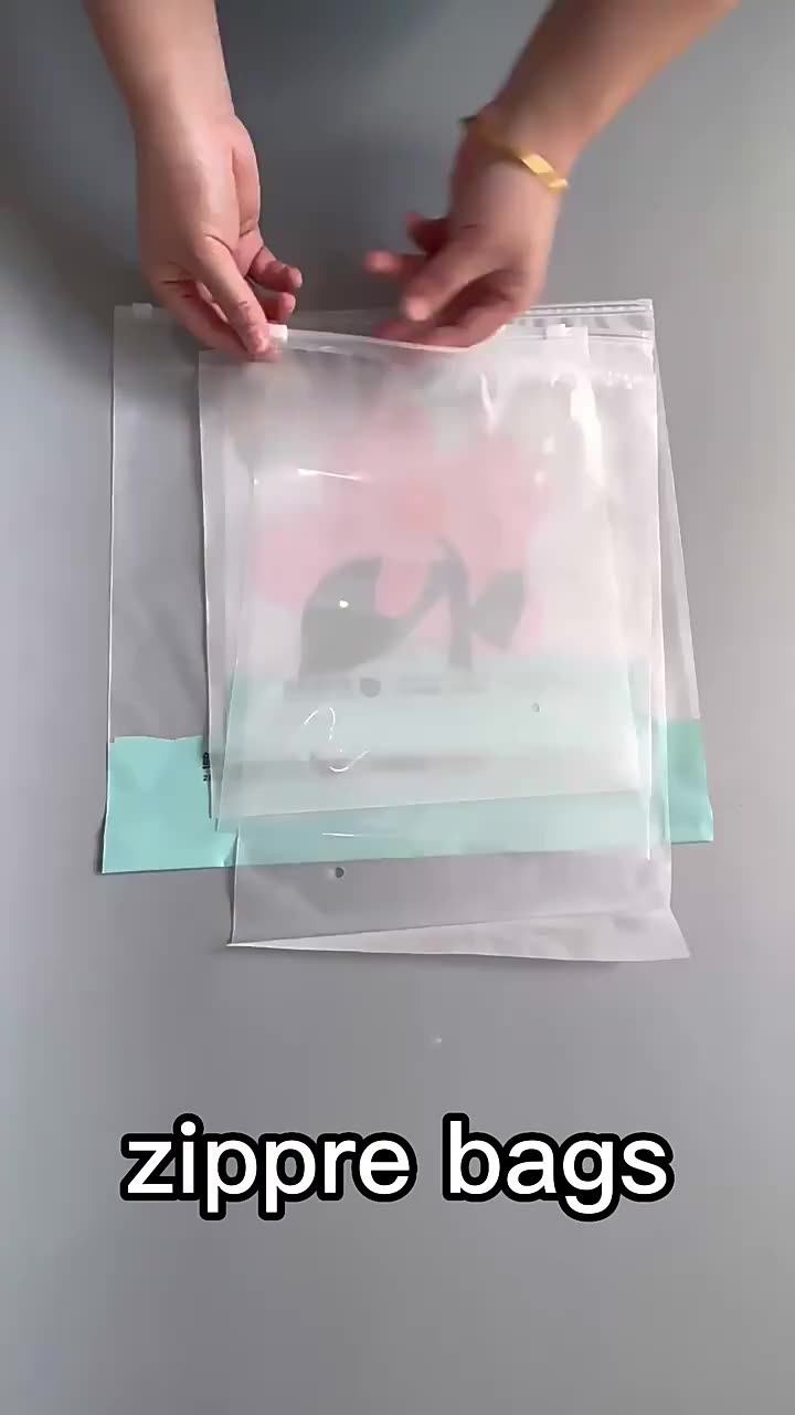 Low Moq Eco-friendly Custom Zip Lock Pvc Bags Frosted Matte Black ...