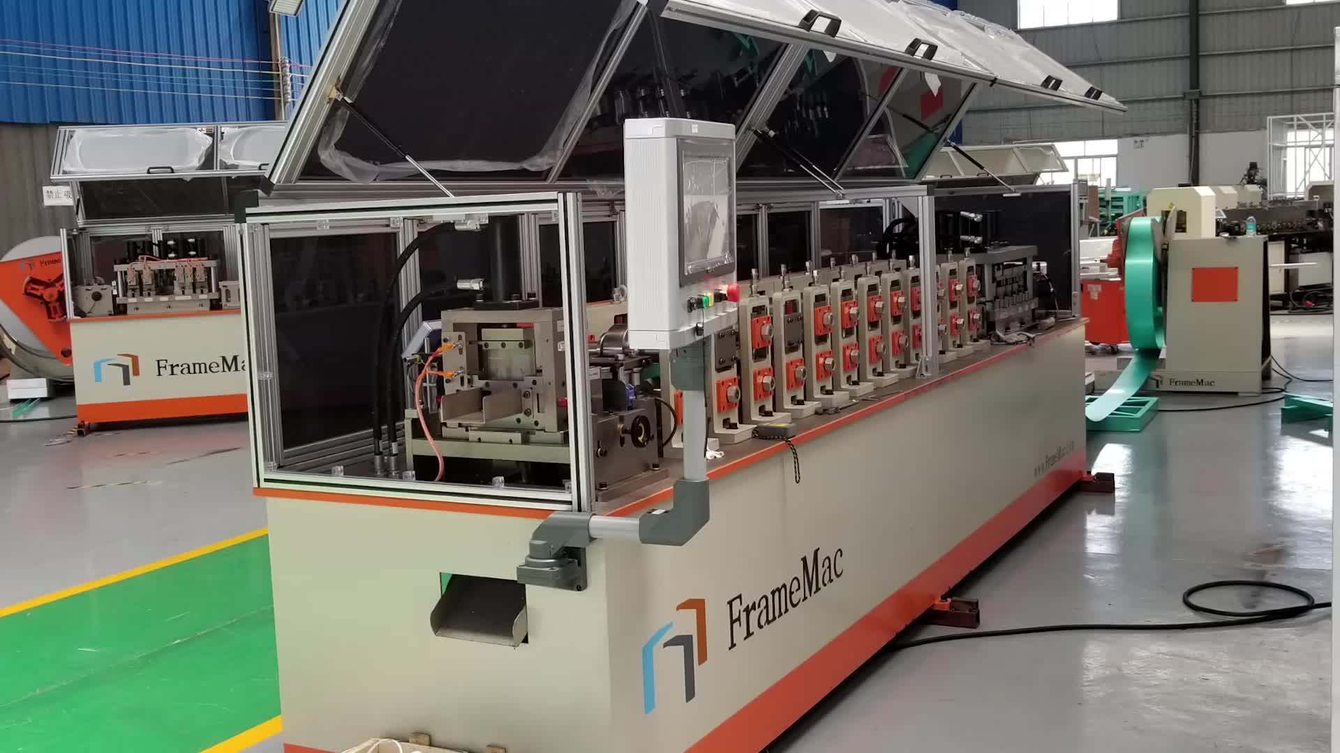 High Speed C-89 C-140 Lgs Cfs Light Gauge Steel Framing Machine For ...