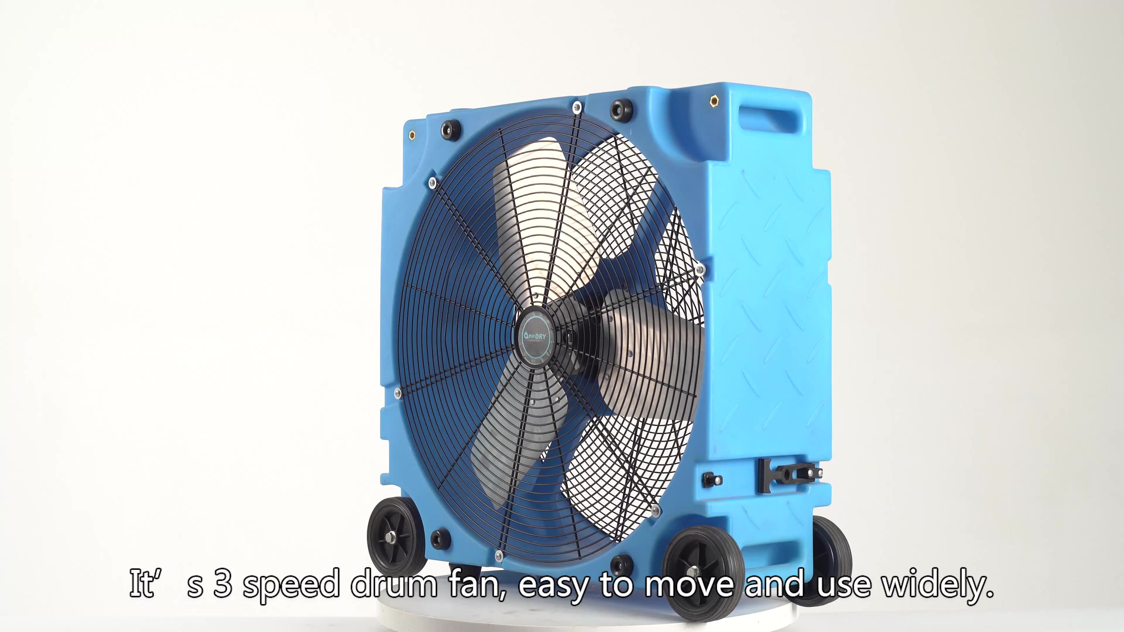 36 Inch Onedry New Design Movable Workshop Plastic Drum Fan Large Air ...