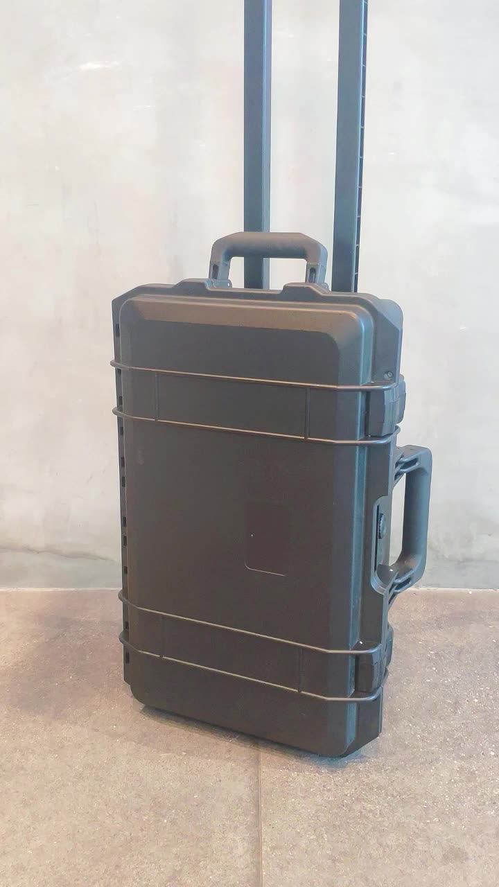 Waterproof Plastic Flight Case Trolley Tool Case With Handle - Buy Hard ...