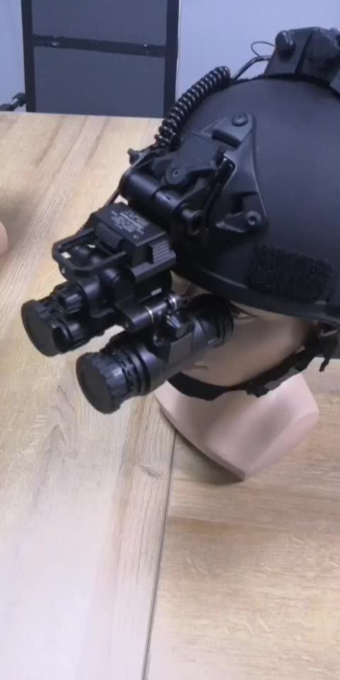 Helmet Mounted Ir Thermal Imager/low Light-level Fusion Night Vision ...