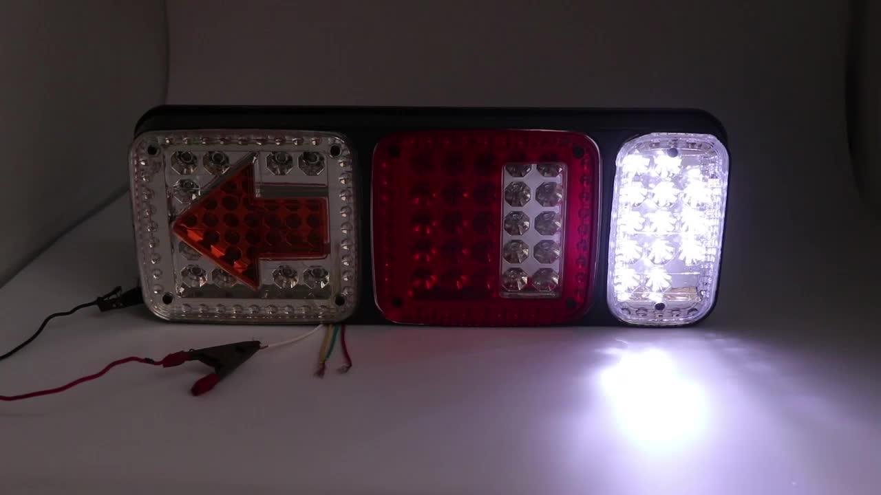 24v Hot Selling Colorful Truck Rear Lamp Led Rear Light Truck Tail ...