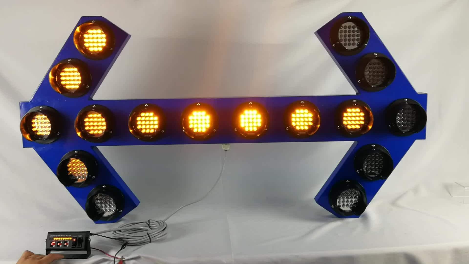 Surface Mount Arrow Amber Traffic Advisor Led Warning Light Bar For ...
