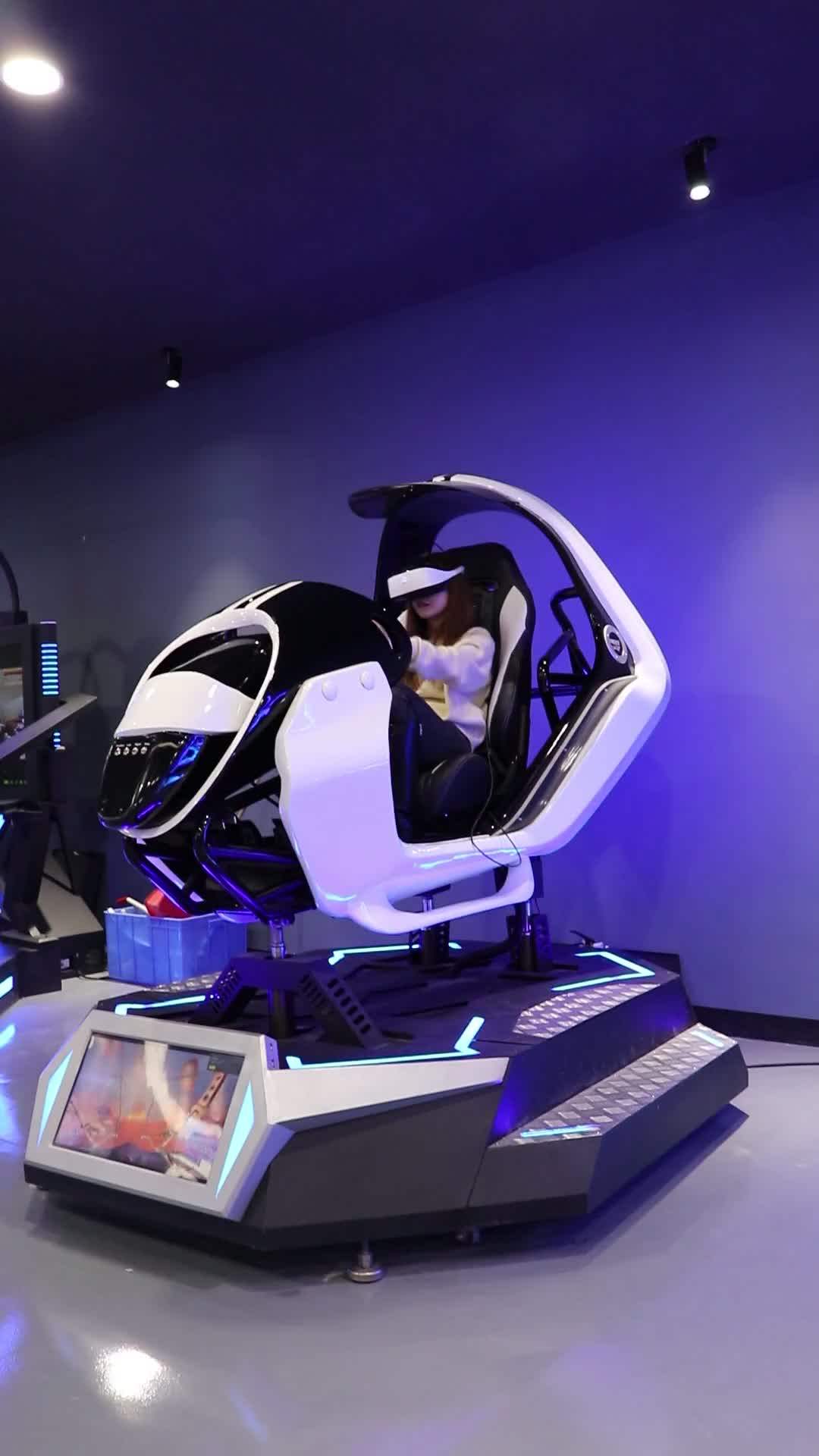 Vart 3dof Vr Racing Game Machine 9d Vr Race Car Driving Simulator For ...