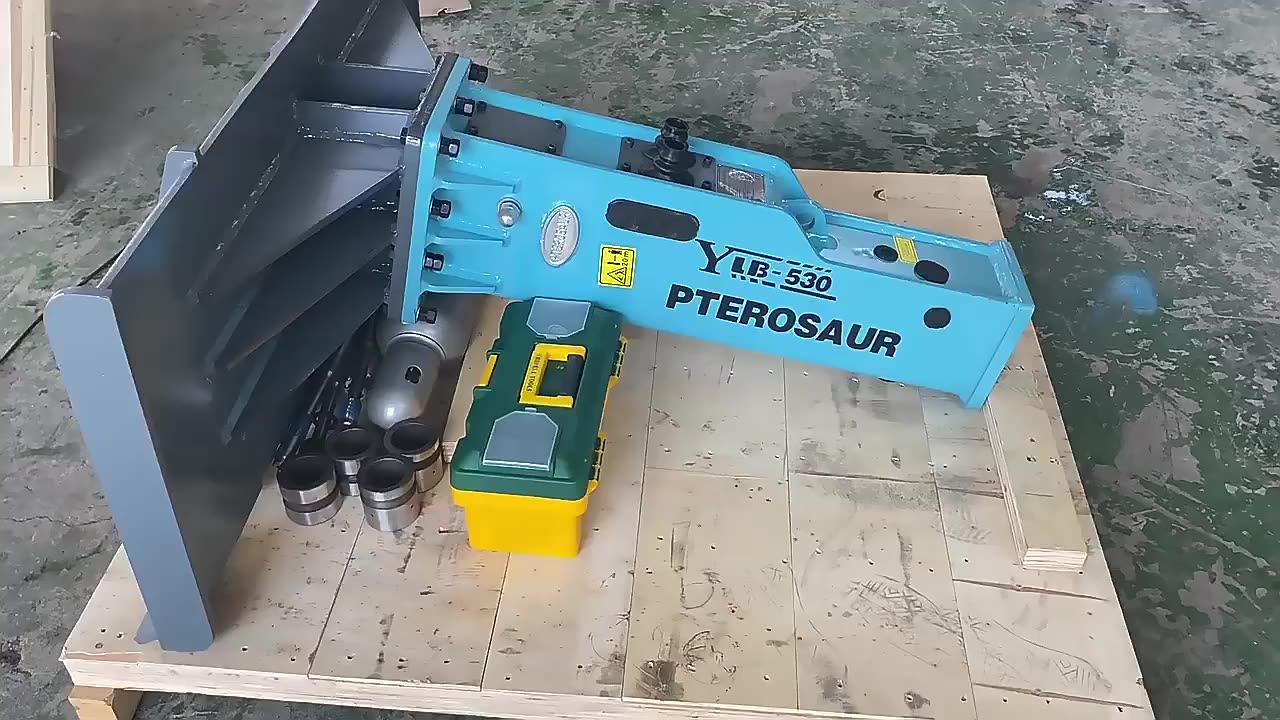 Hammer Mixer Bucket For Mini Skid Steer Loader Accessory Hydraulic ...