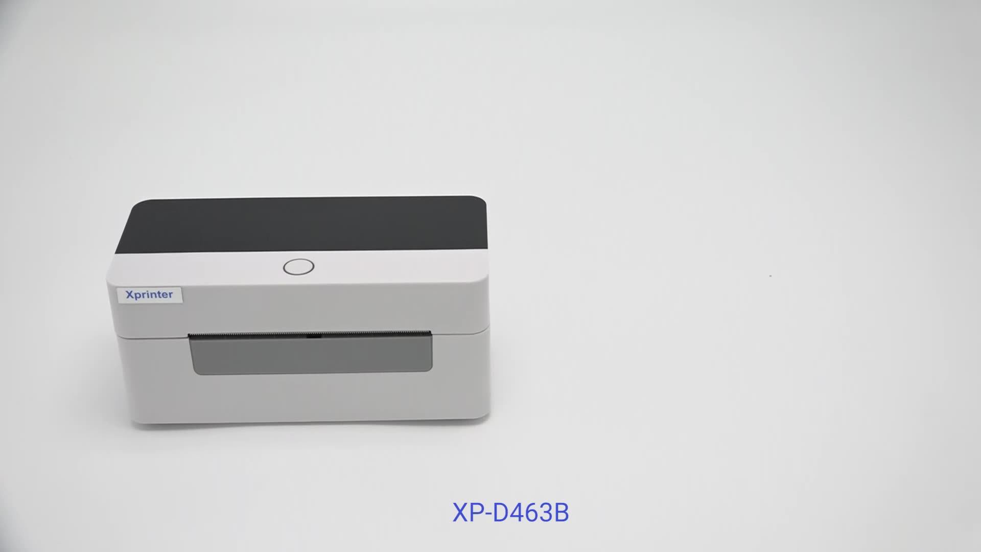 Xprinter Xp-d463b/d463e工厂条码贴纸标签打印机一体机结构日常使用无线蓝牙打印机 - Buy 无线蓝牙打印机,不干胶标签 ...