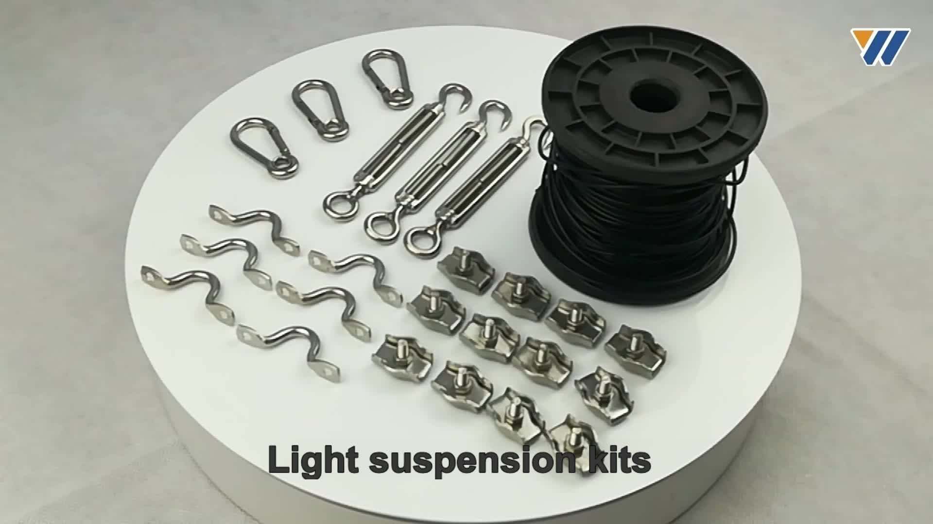 Stainless Steel String Light Suspension Hanging Kit - Buy String Light ...