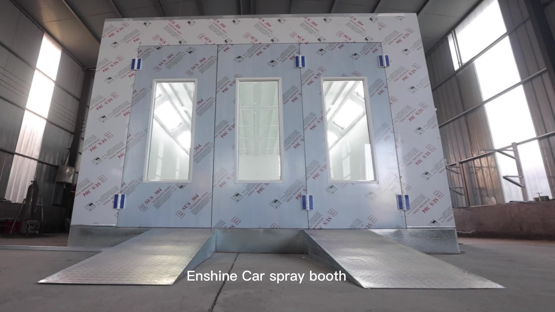 2024 Spray Booth Car Painting Electric Heating Paint Room Spray Booth ...