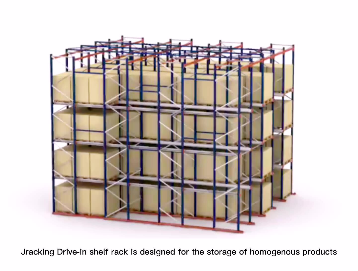 Warehouse Heavy Duty Storage Fifo Drive In Pallet Racking System - Buy ...