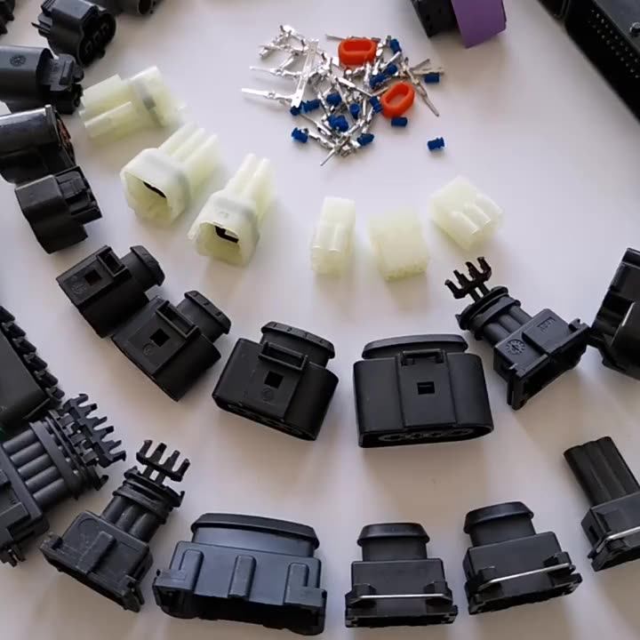 Boschs 3 Pin Female And Male Common Rail Injector Crank & Map Sensor ...